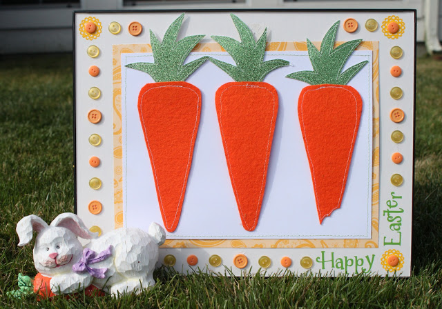 Easter Carrot Decor - Giggles Galore