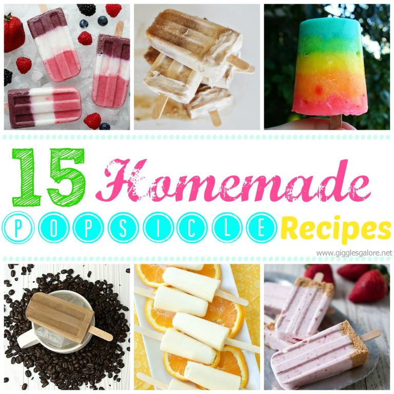 15 Homemade Popsicle Recipes