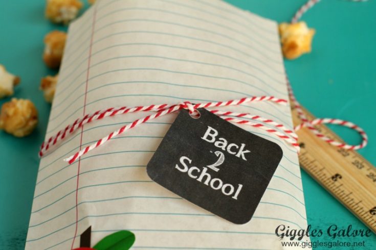 Notebook Paper Bags - School Treat - Giggles Galore