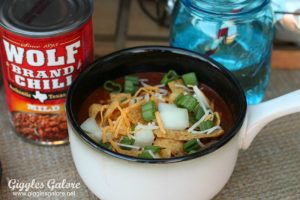 The Ultimate Chili Bar with Wolf Brand Chili - Giggles Galore