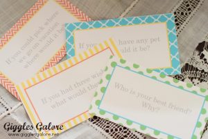 Share the Table Dinner Conversation Cards - Giggles Galore