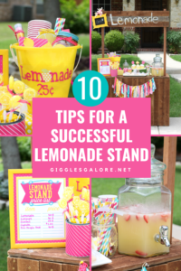 10 Tips for a Successful Lemonade Stand