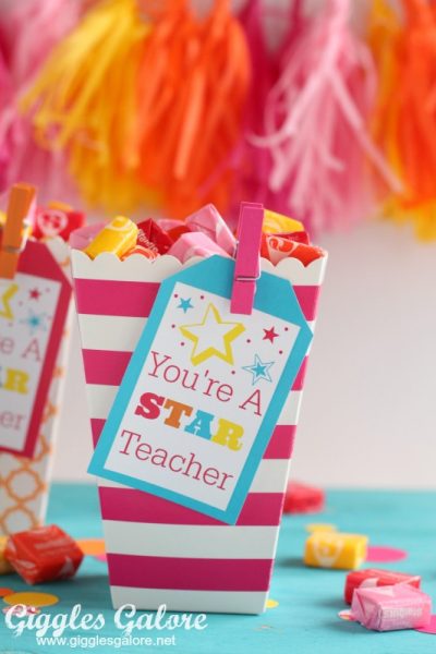 You're a STAR Teacher Appreciation Gift - Giggles Galore
