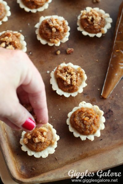 Mini Pumpkin Tassies - Giggles Galore