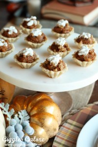 Mini Pumpkin Tassies - Giggles Galore