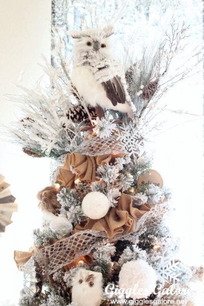 Winter Woodlands Themed Christmas Tree Decoration & Ornaments