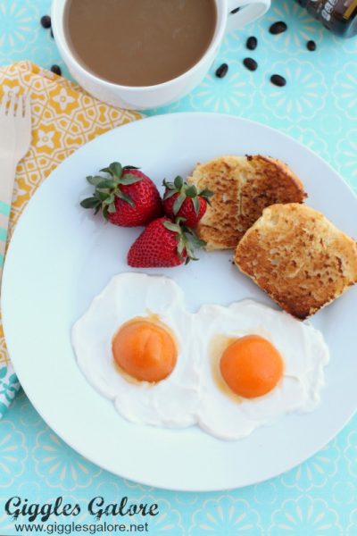April Fool's Day Eggs and Toast Breakfast - Giggles Galore