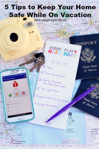 5 Simple Tips to Keep Your Home Safe While on Vacation - Giggles Galore