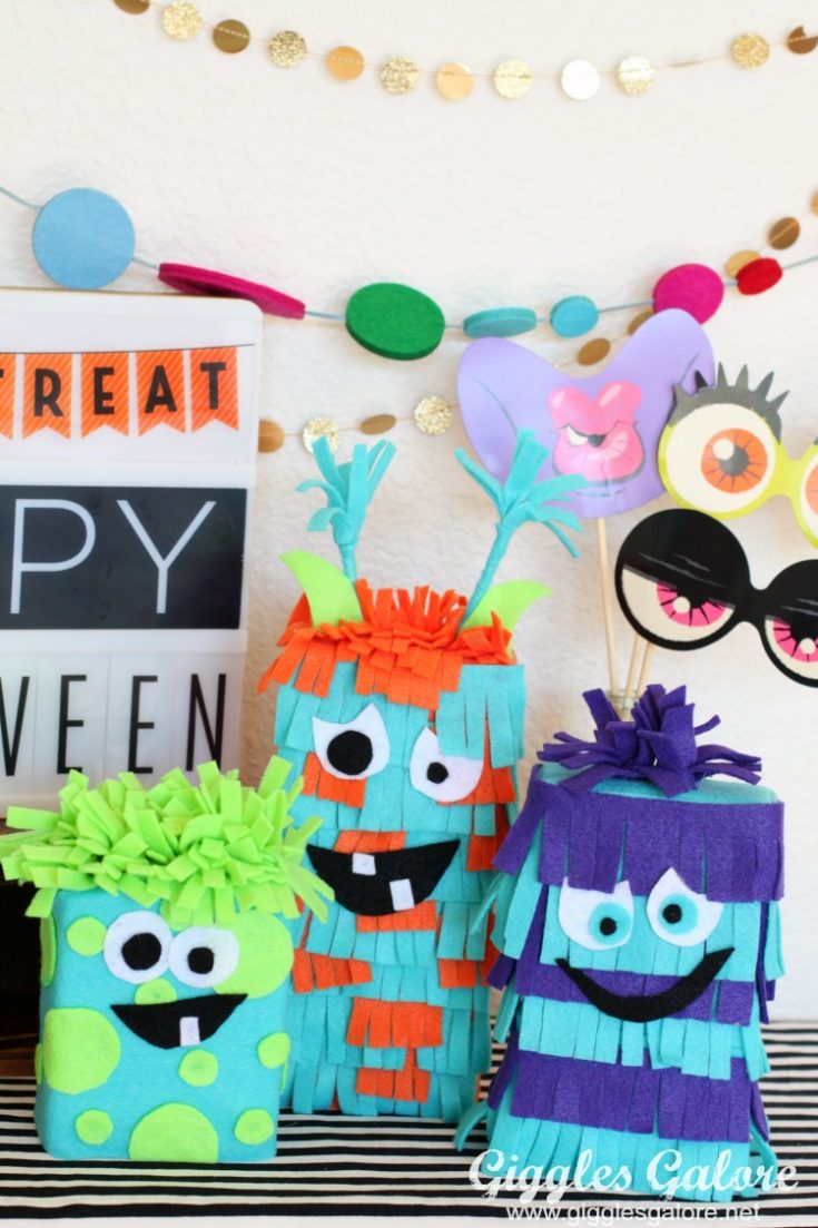 Halloween Monster Party Cups - Giggles Galore