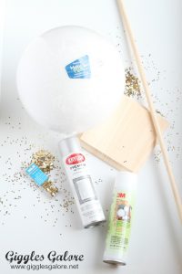 DIY New Year's Eve Ball Drop - Giggles Galore