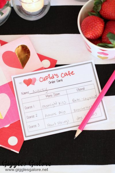 Cupid's Cafe Valentine's Day Dinner - Giggles Galore