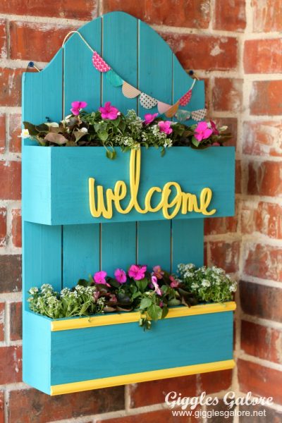 DIY Spring Planter Box - Giggles Galore