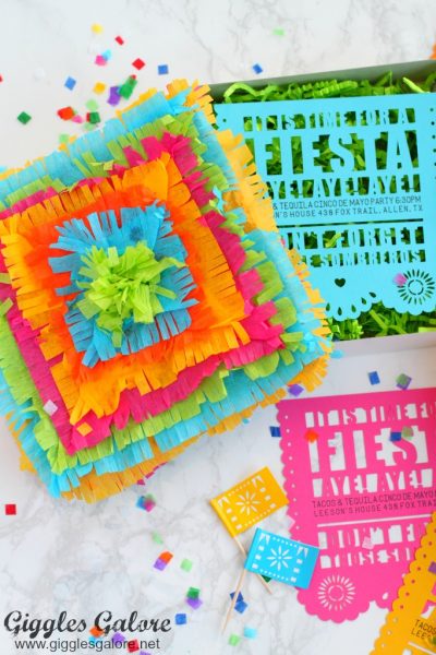 DIY Fiesta Invitation for Cinco de Mayo - Giggles Galore
