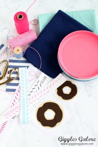DIY Donut Plates - Giggles Galore