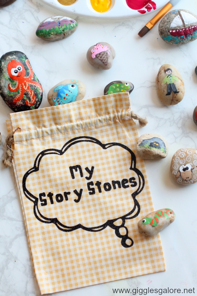 My Story Stones: Painted River Rocks - Giggles Galore