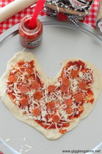 "You Stole a Pizza My Heart" Valentine's Day Pizza Party - Giggles Galore