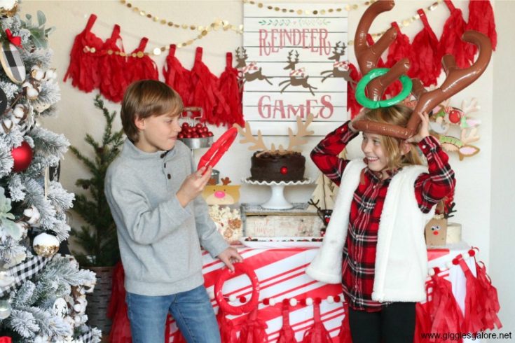 Reindeer Games Holiday Class Party - Giggles Galore