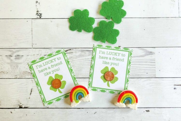 Lucky Penny St. Patrick's Day Printable Tags - Giggles Galore