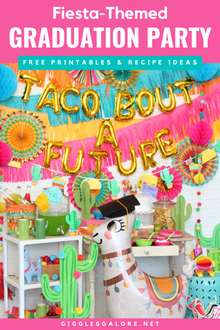 6 Tips for a Fiesta Themed Graduation Party - Giggles Galore