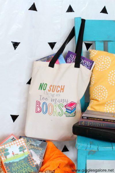 Back to School Book Bag with Cricut Infusible Ink - Giggles Galore