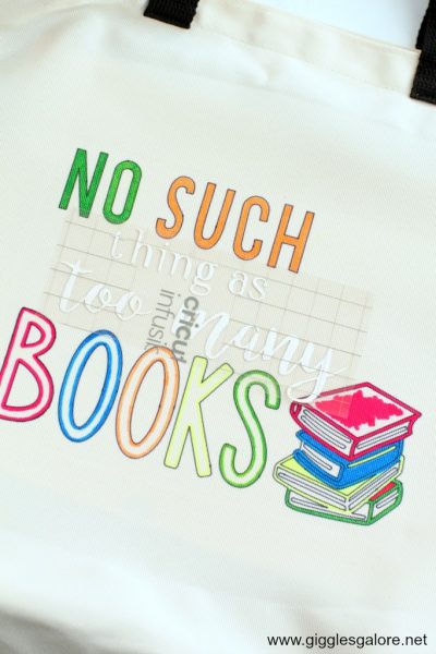 Back to School Book Bag with Cricut Infusible Ink - Giggles Galore
