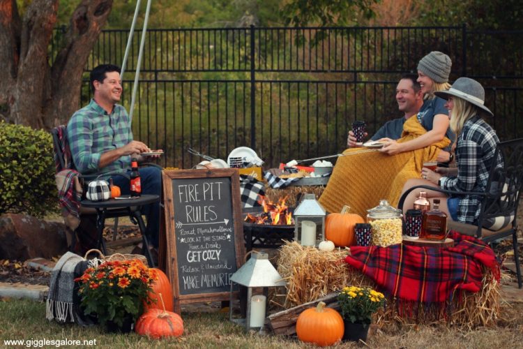5 Ideas to Host a Fall Backyard Bonfire Party - Giggles Galore