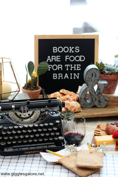 Host a Modern Book Club Get-Together - Giggles Galore