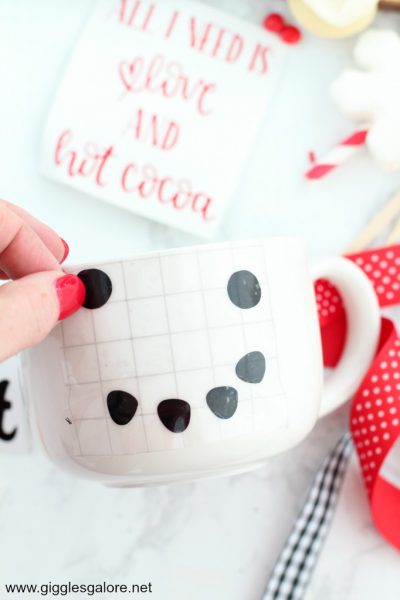 DIY Cricut Snowman Mugs Gift Idea - Giggles Galore