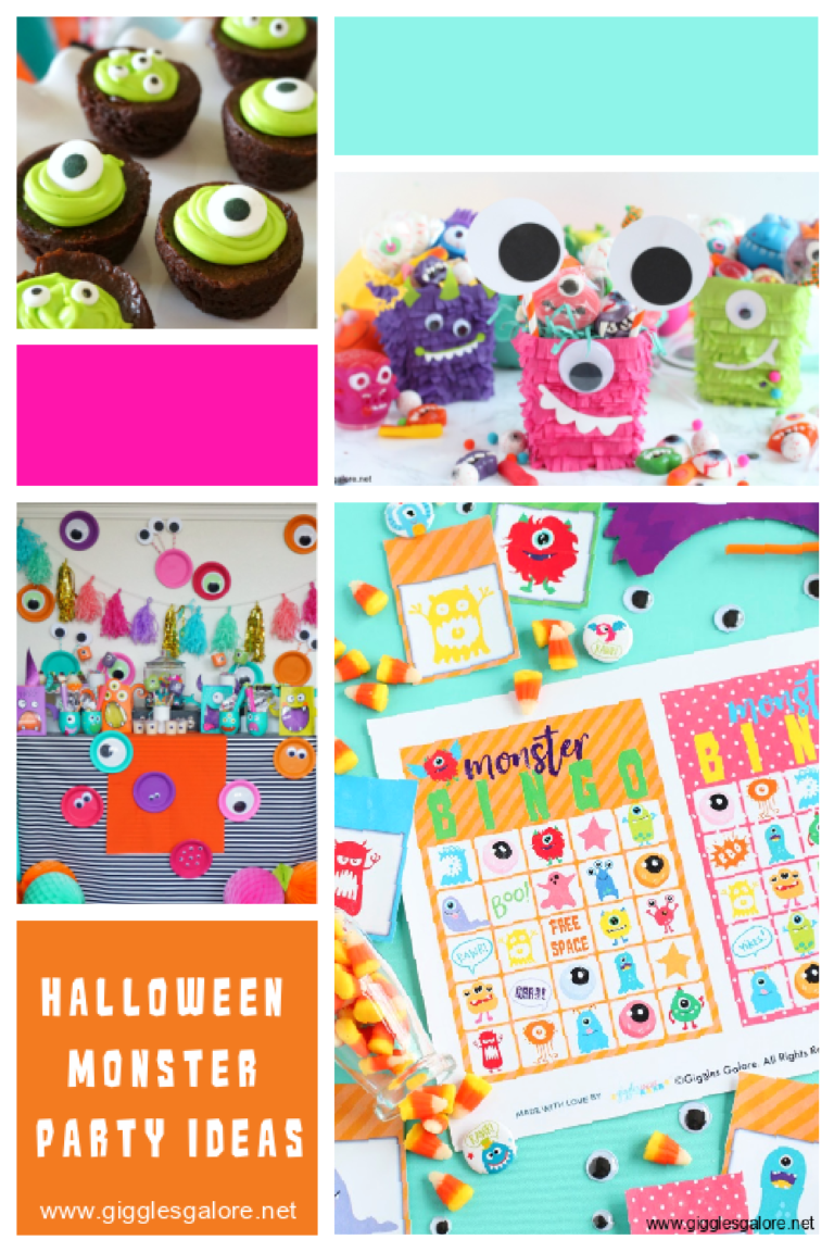 Monster Bingo Printable Game - Giggles Galore