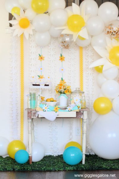 Daisies & Daffodils Garden Party Ideas - Giggles Galore