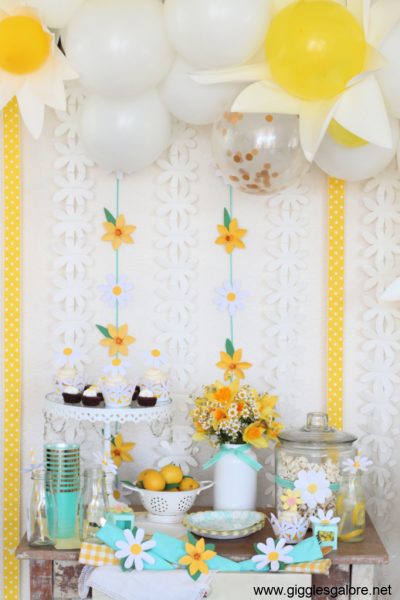 Daisies & Daffodils Garden Party Ideas - Giggles Galore