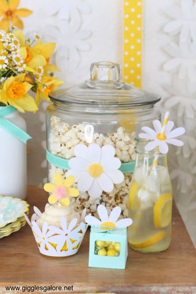Daisies & Daffodils Garden Party Ideas - Giggles Galore