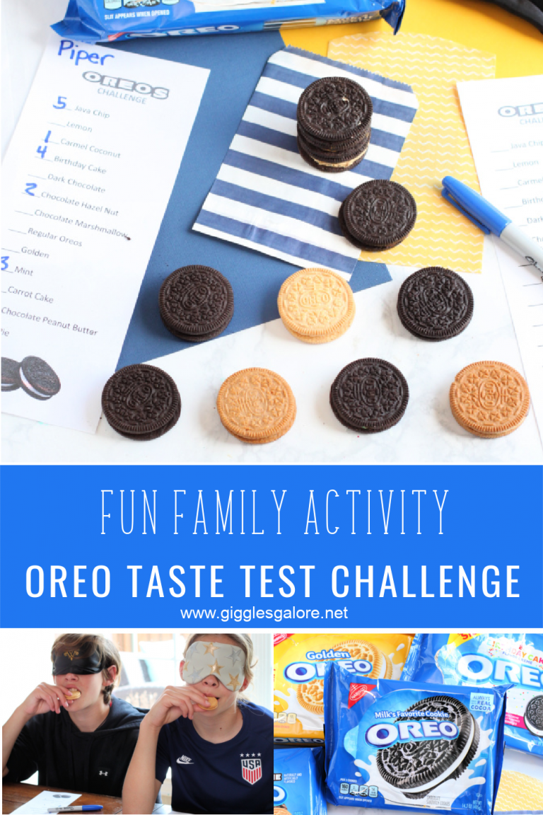 The Great Oreo Taste Test Challenge - Giggles Galore
