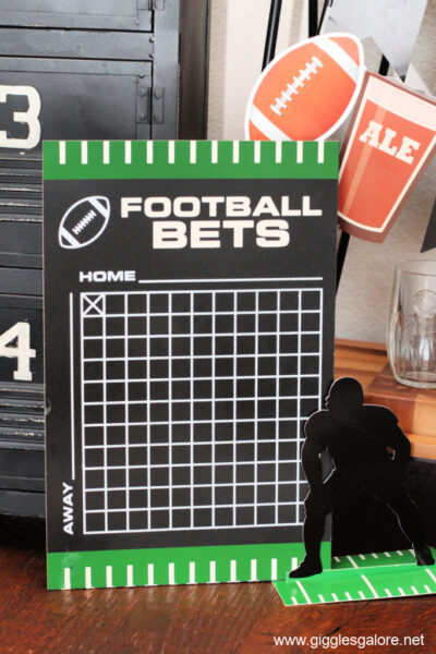 Fantasy Football Draft Party Ideas - Giggles Galore