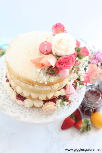 Chic Boho Birthday Cake - Giggles Galore