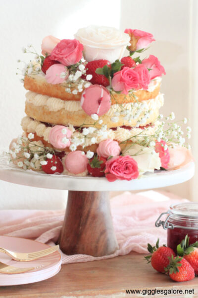 Chic Boho Birthday Cake - Giggles Galore