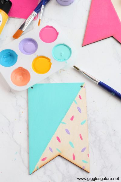 DIY Reusable Wooden Celebration Banner - Giggles Galore