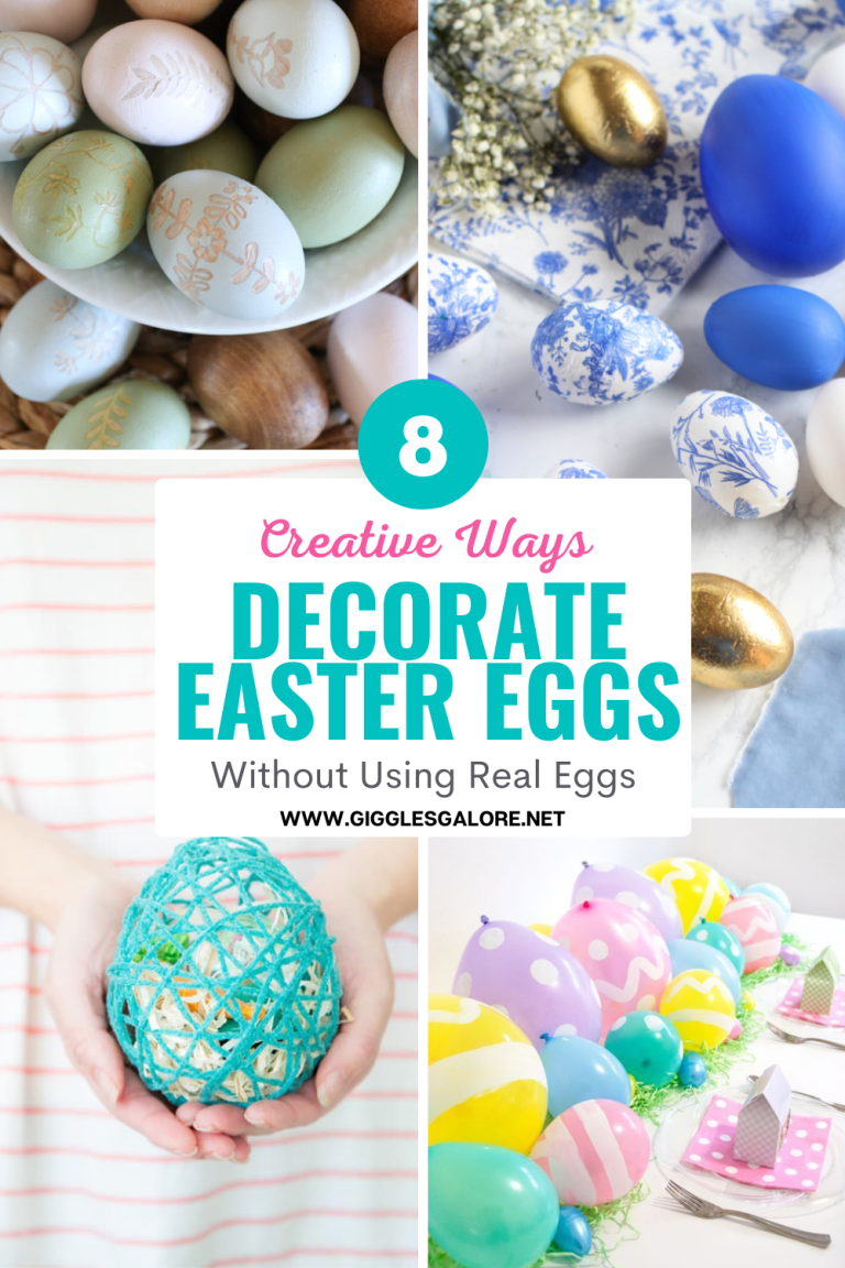8 Creative Ways to Decorate Easter Eggs - Giggles Galore