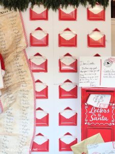 DIY Letters to Santa Photo Backdrop - Giggles Galore
