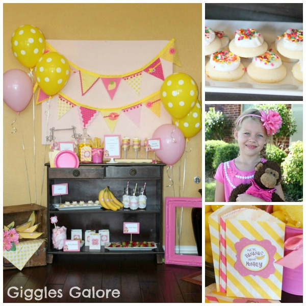 We're Bananas for Monkey {Monkey Party} - Giggles Galore